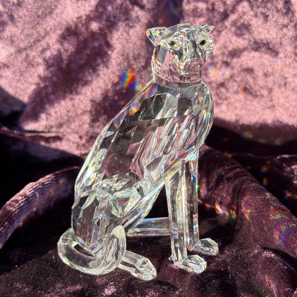 Swarovski | Art | Crystal Cat Figurine | Poshmark